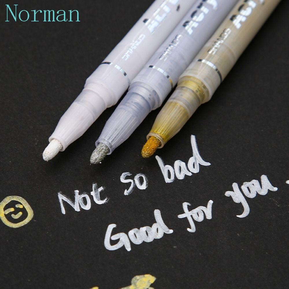 NORMAN High Gloss Pen, Gel Pen Fine Line Pens Art Marker, Signature Pen ...