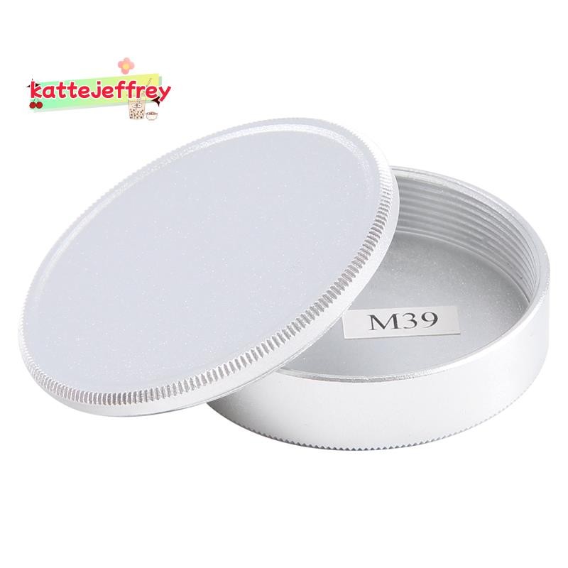 Metal Body Cap And Lens Rear Cap Set For M39 Ltm Screw Mount Mcm39S ...