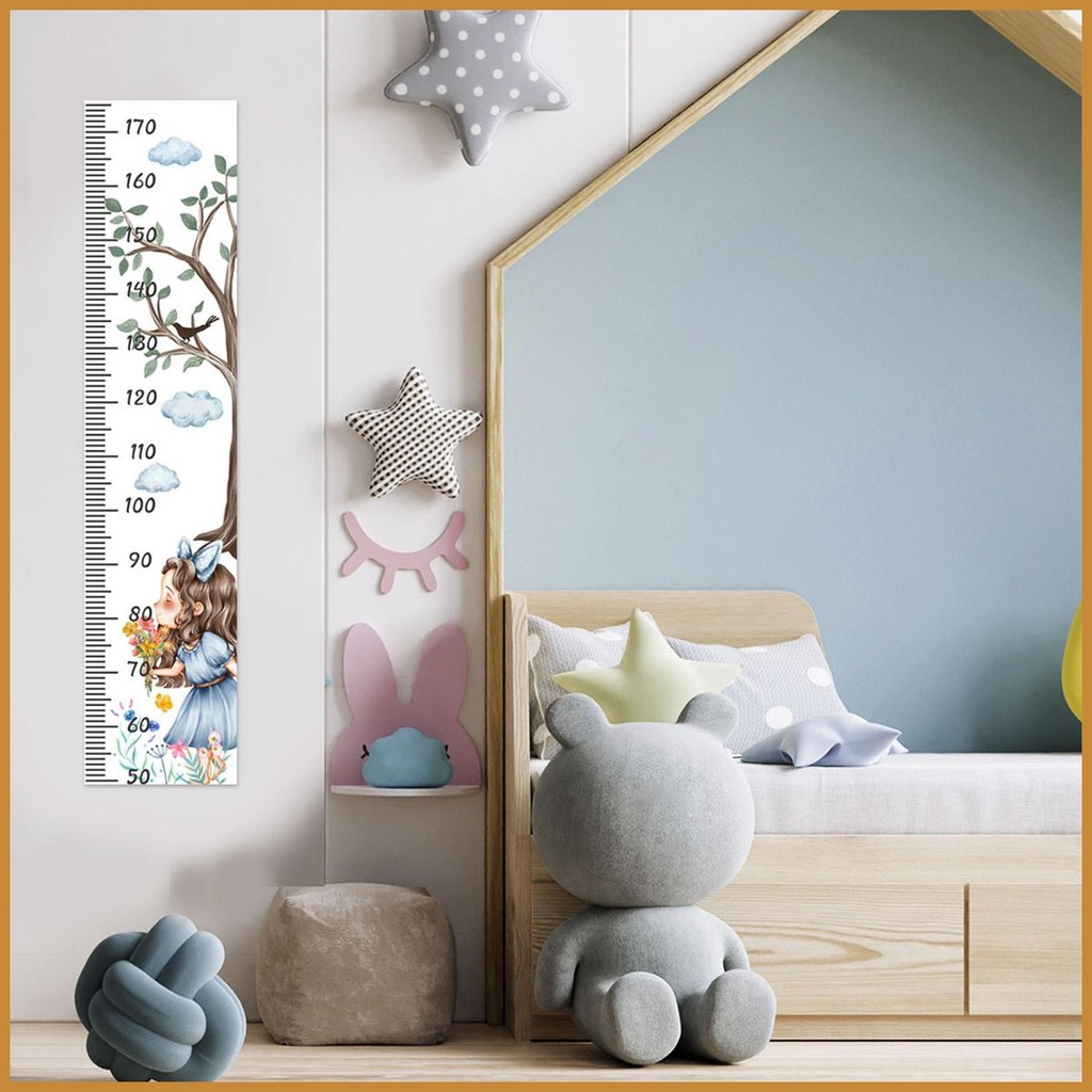 Tree Growth Chart Decal Height Measuring Decal Kids Decor Measurement ...