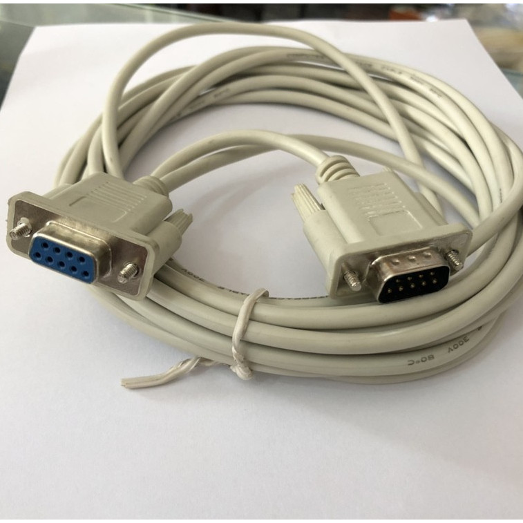 9-pin Male-female COM port extension cord, Femele-Male RS232 Connector ...