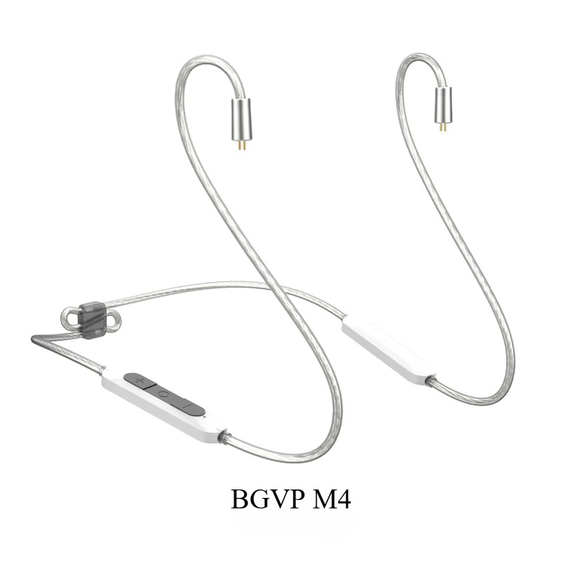 BGVP M4 Neck-Mounted Bluetooth 5.4 Earphone Cable MMCX/0.78 With Mic Compatible Full Format ...