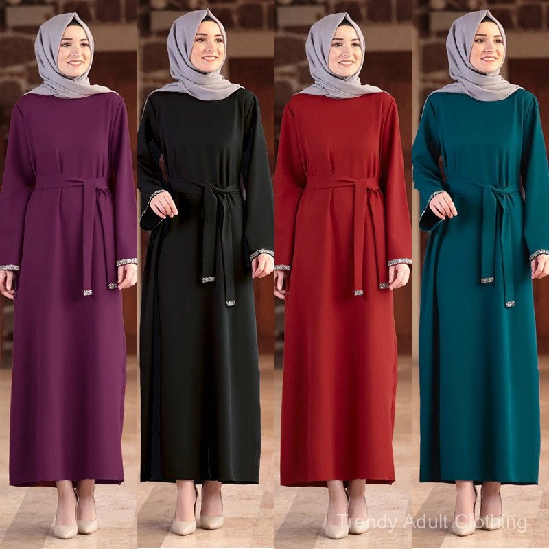 dress raya 2025 kurung raya 2025 Hari Raya 穆斯林女装时尚连衣裙abaya 长裙muslim ...