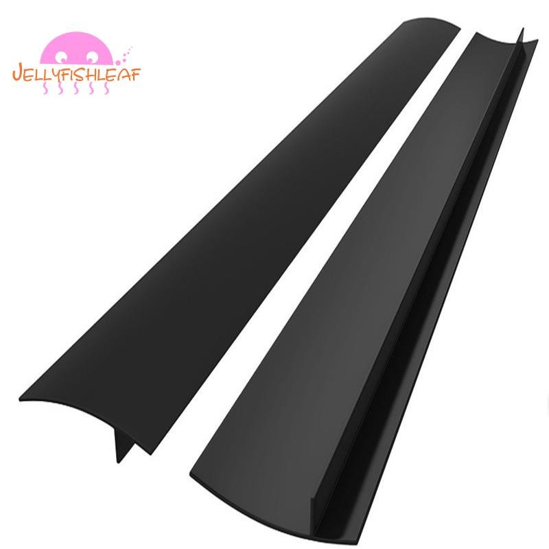 2Pcs Silicone Kitchen Stove Counter Space Cover Oven Guard Spill Seal ...