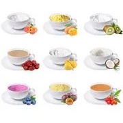 Fruit powder 100g orange lychee strawberry mango pineapple peach dragon ...