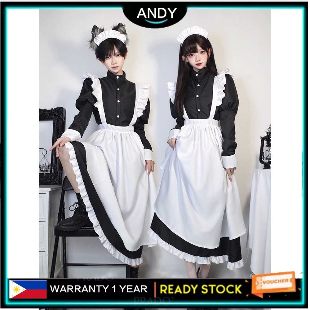 Rabbite Maid Outfit Men Women Wear Cosplay Anime Maid Cosplay Party ...