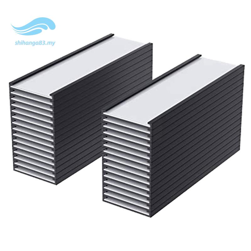 30 Pack Magnetic Label Holders 1 X 3 in with Magnets Magnetic Name Tags ...