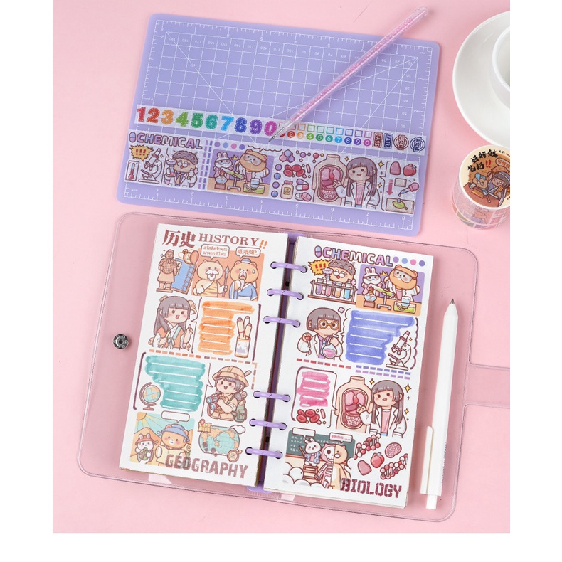 【Epoch Islet】Small Mochi Little Mochi Cute Sticker Journal Tape/ Washi ...