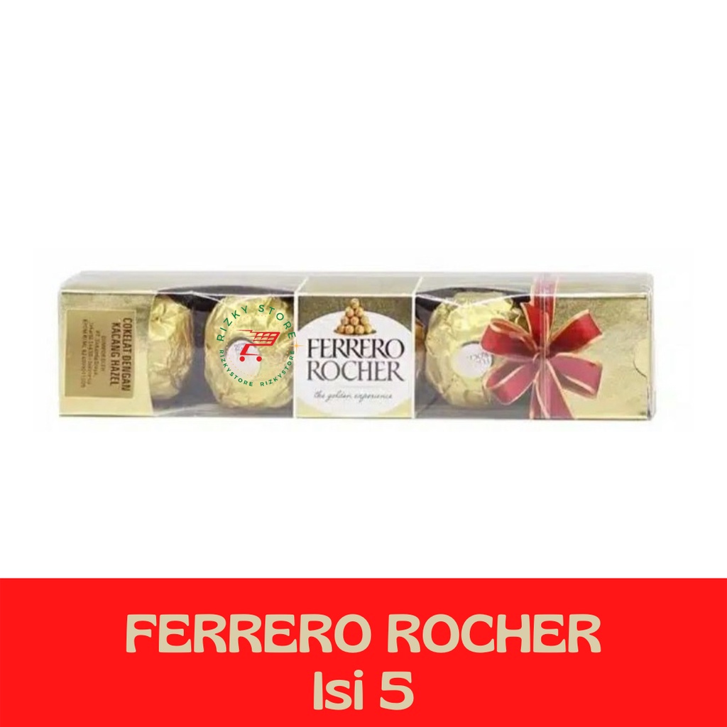 Ferrero ROCHER T5 Contents 5 Rizky Wholesale | Shopee Malaysia