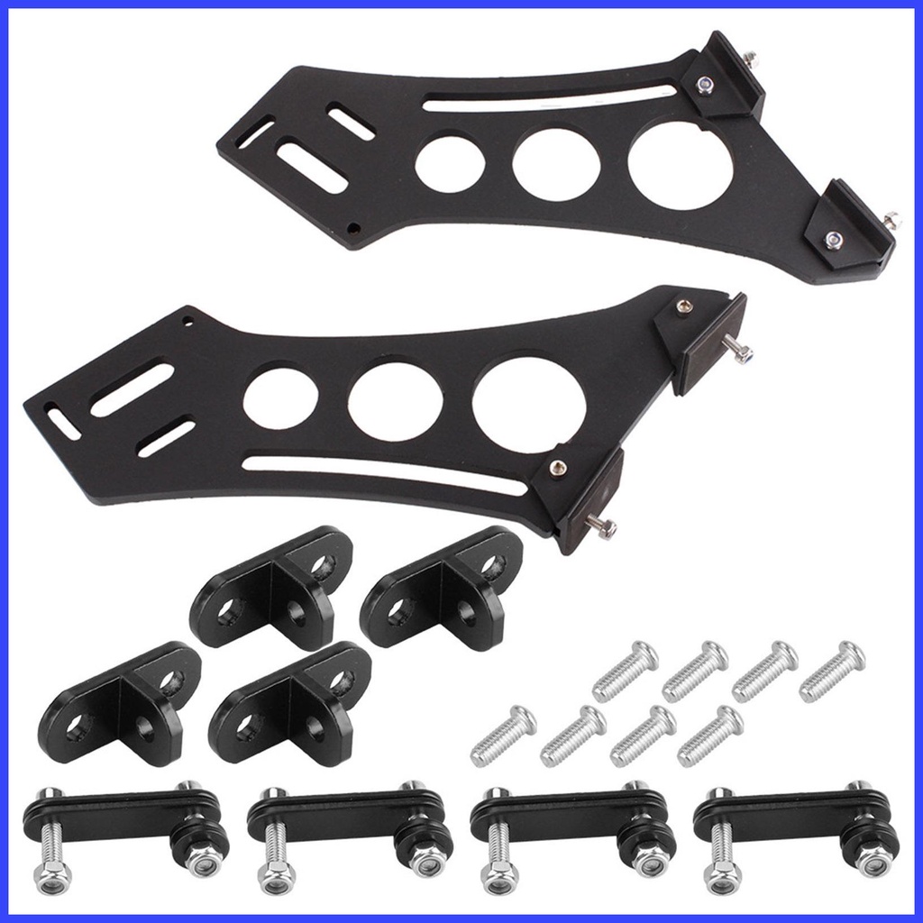 Car Rear Wing Mounting Bracket Universal Lightweight Car Aluminum Alloy ...