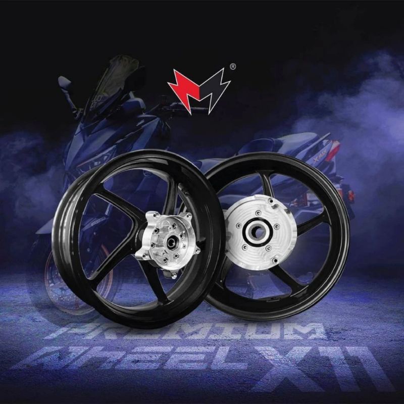 XMAX 250 X MAX 250 SPORT RIM X11 MASVIRAL X 11 FORGED PREMIUM WHEEL ...