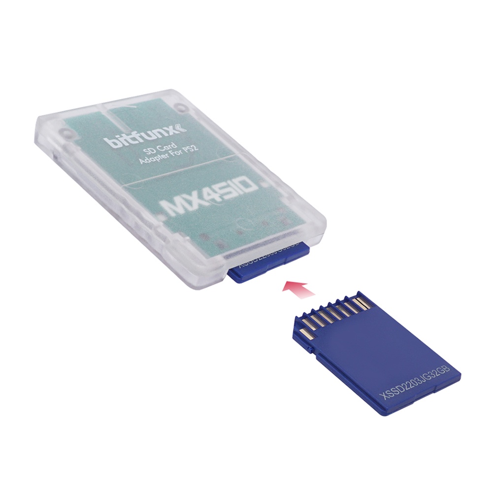 Transparent Portable Card Reader for PS2 MX4SIO SIO2SD Memory Card Adapter | Shopee Malaysia