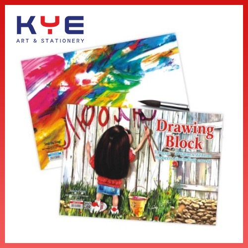 SBS B4 Drawing Block Drawing Paper Sbs0299 | 135gsm | 18 Sheets ...