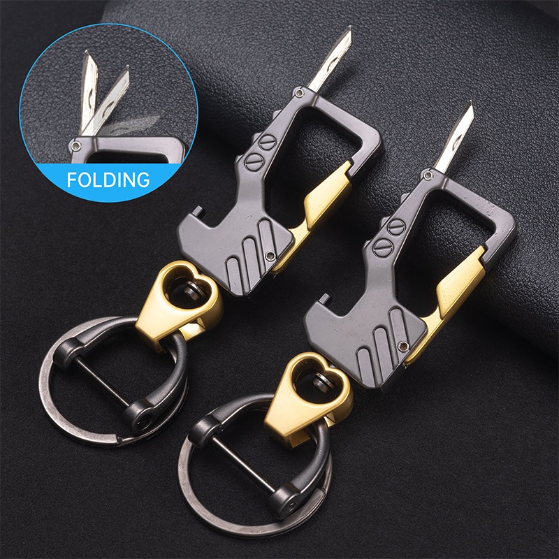 Multifunction Heavy Duty car Keychain wit Bottle Opener motor key ...
