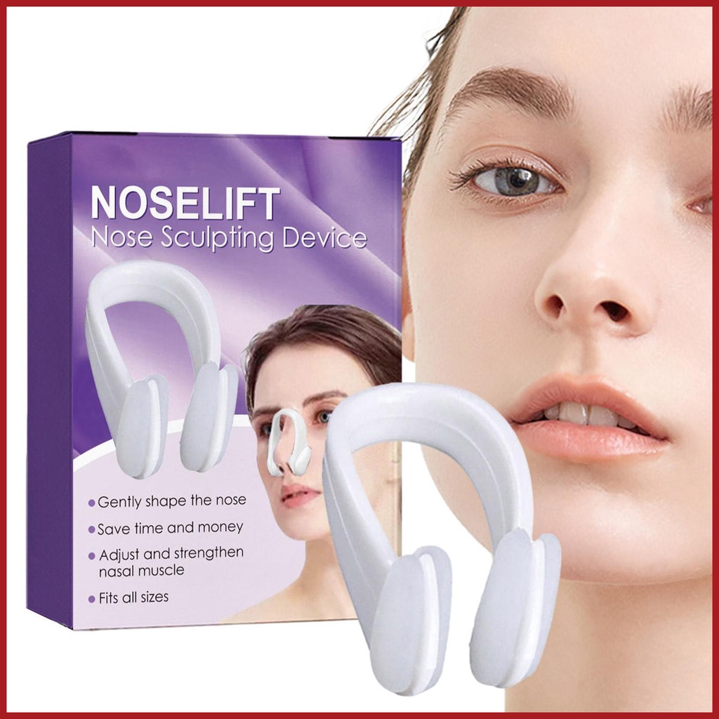 Nose Shaper Silicone Nose Shaper Lifter Nose Height Lifter for Women Men and Young Girls Nose ...