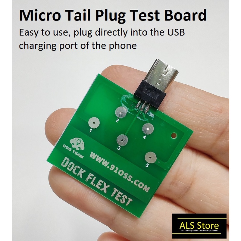 Dock Flex Test Board Micro-USB port for Android Phone - U2 IC / USB ...