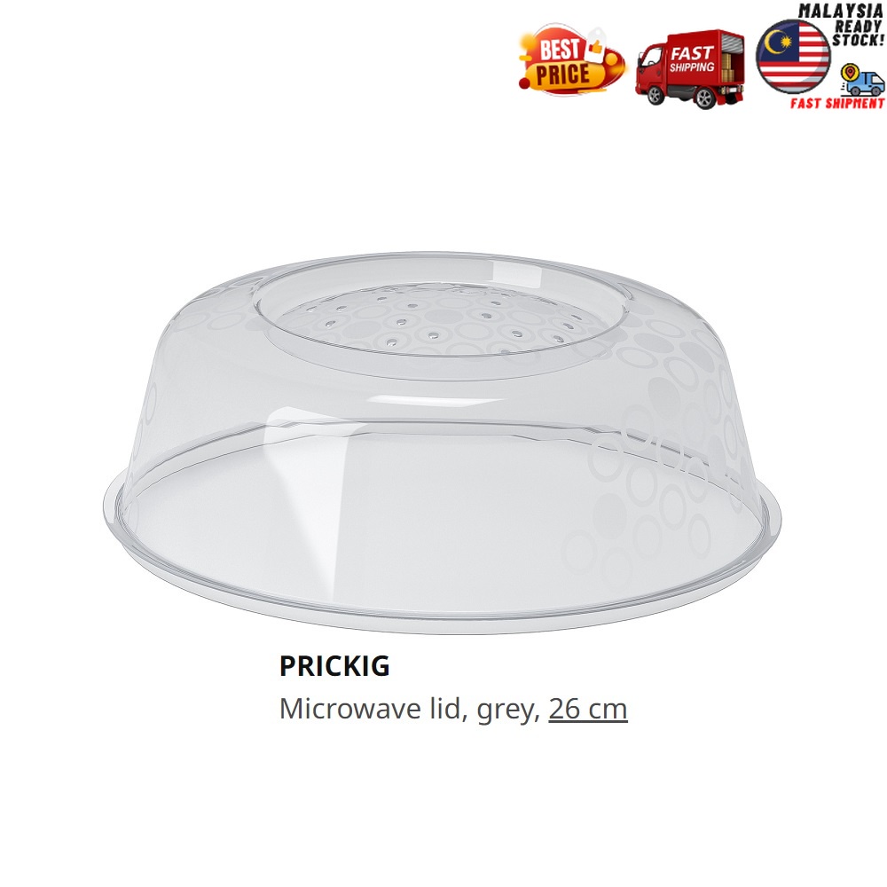 MINIKEA [26cm] Microwavable Food Cover . Microwave Lid . Food Cover ...