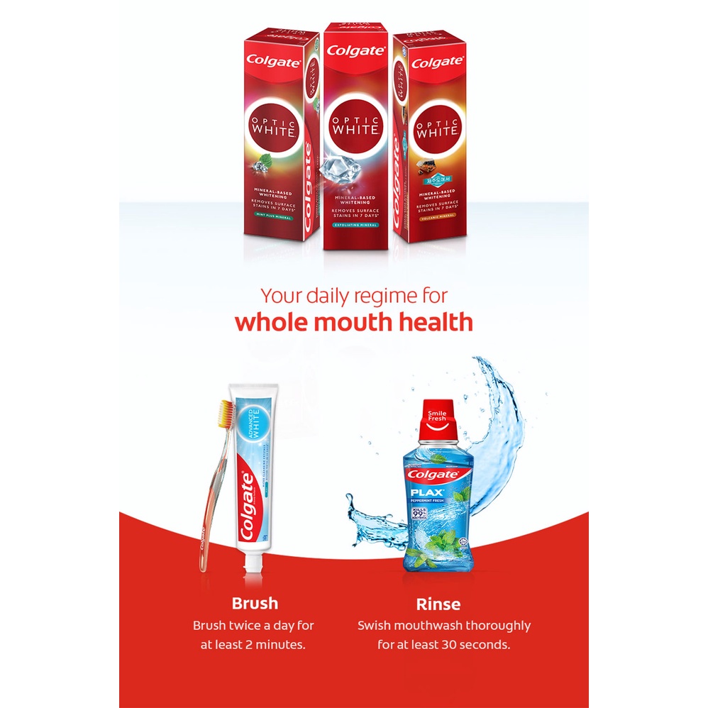 Colgate Advanced White Whitening Max Fresh Toothpaste 160g x 2 160g x1 ...