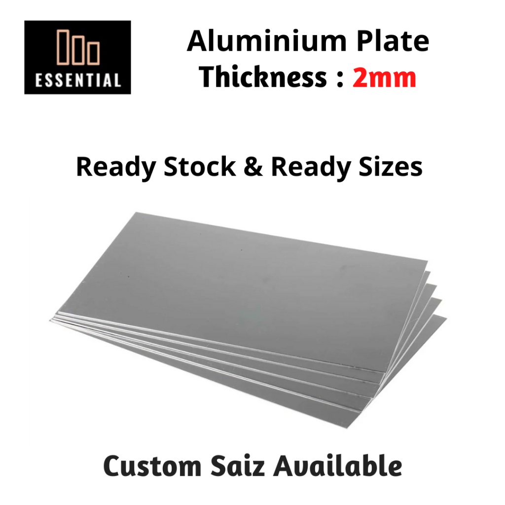 2mm Ready Stock Aluminium Plate Aluminium Sheet | Shopee Malaysia