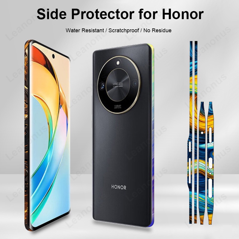 Colorful Side Skin for HONOR X9b 5G Magic Vs V 2 Frame Screen Protector ...