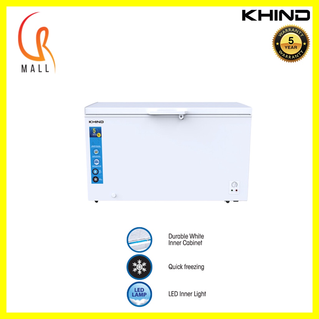 KHIND 400L FZ400 CHEST FREEZER BOX | Shopee Malaysia