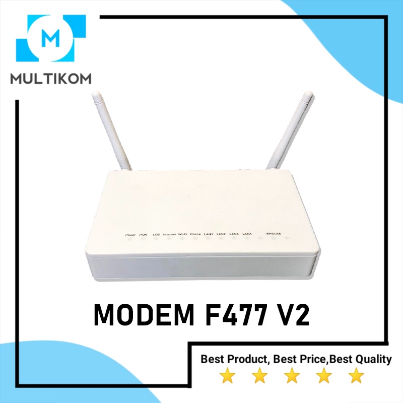Modem Epon Zte F477 New Case+Adapter | Shopee Malaysia