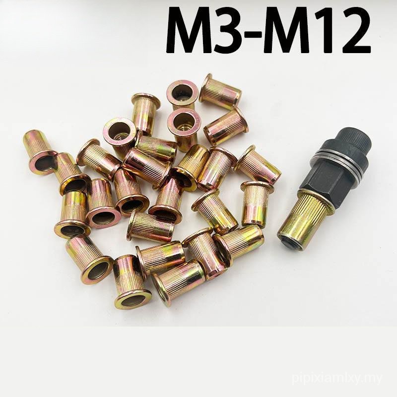 Rivet Nut Simple Tool Household Car License Plate Iron Manual Rivet Nut ...