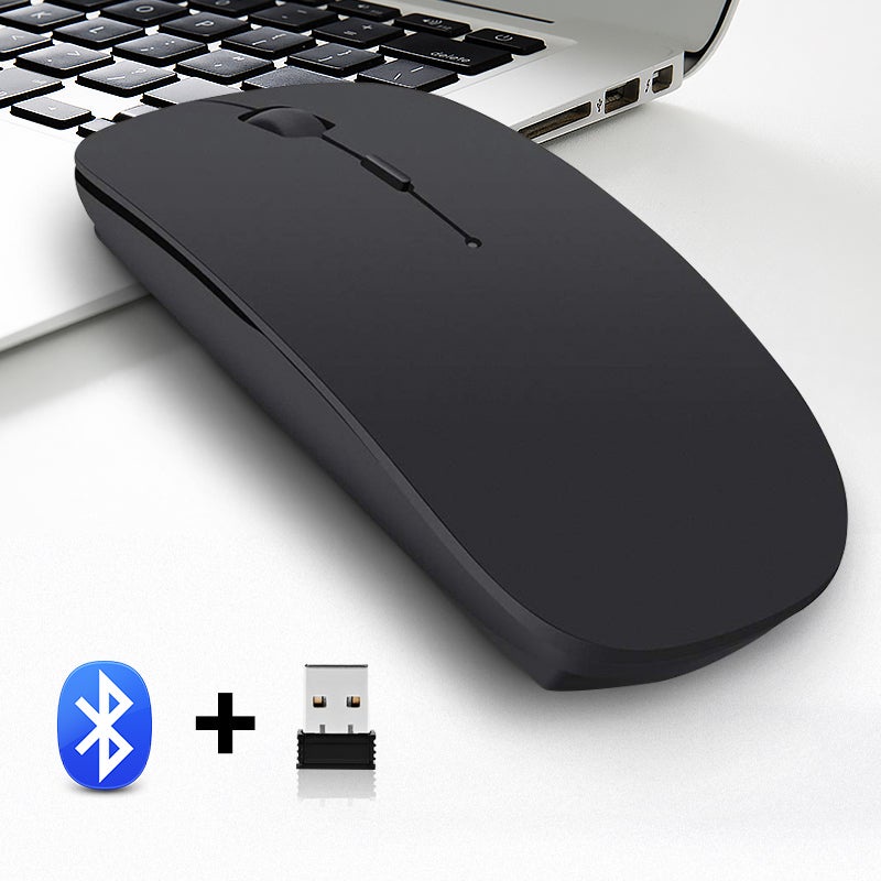 USB Optical Wireless Computer Mouse 1600 DPI 2.4G Receiver Super Slim ...