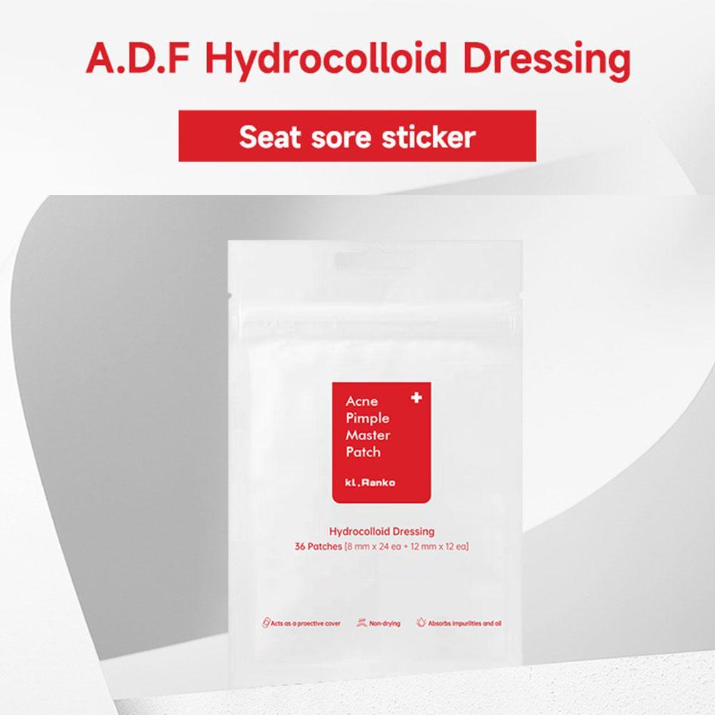 36pcs Transparent Acne Patch Hydrocolloid Pimple Master Sticker ...