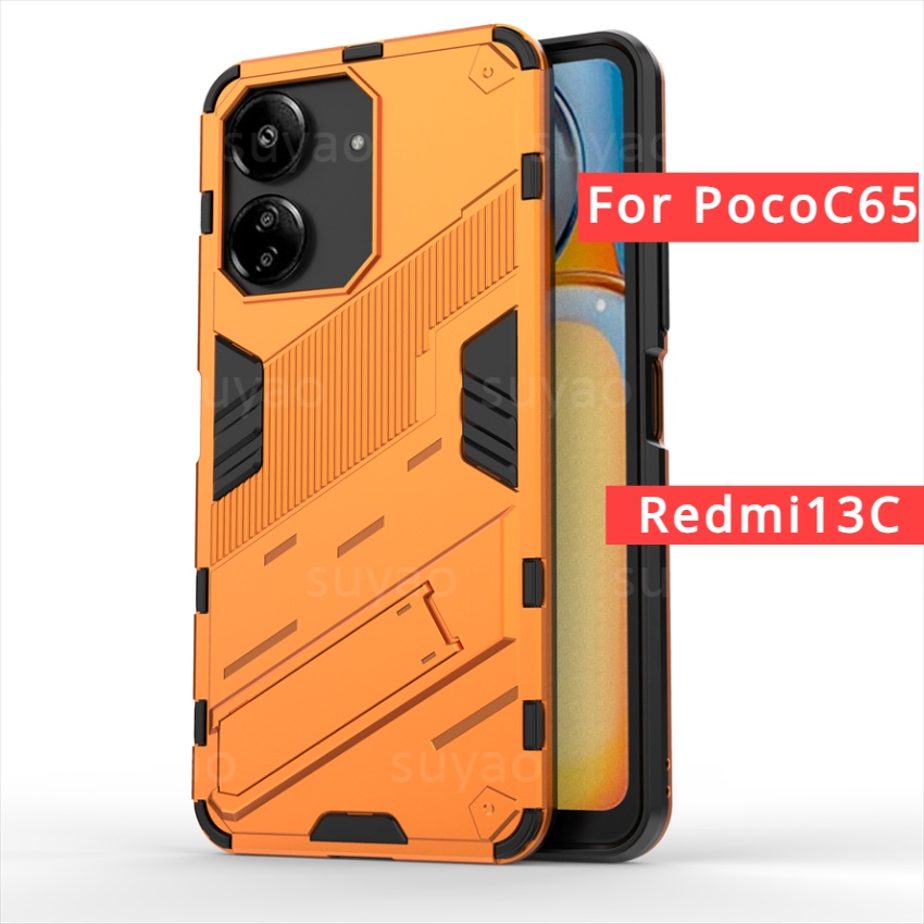 For Redmi 14C 13C Xiaomi Poco C75 C65 2024 5G 4G Phone Case Armor Punk ...
