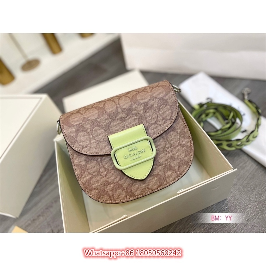 2024 New Kouchi Coach Georgie New Saddle Beg Women's Commuter Fashion ...