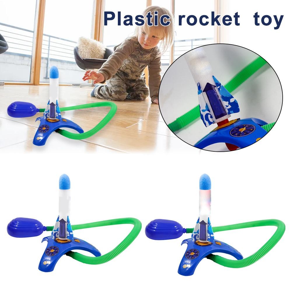 Children's Foot-operated Rocket Launcher Educational New Christmas ...