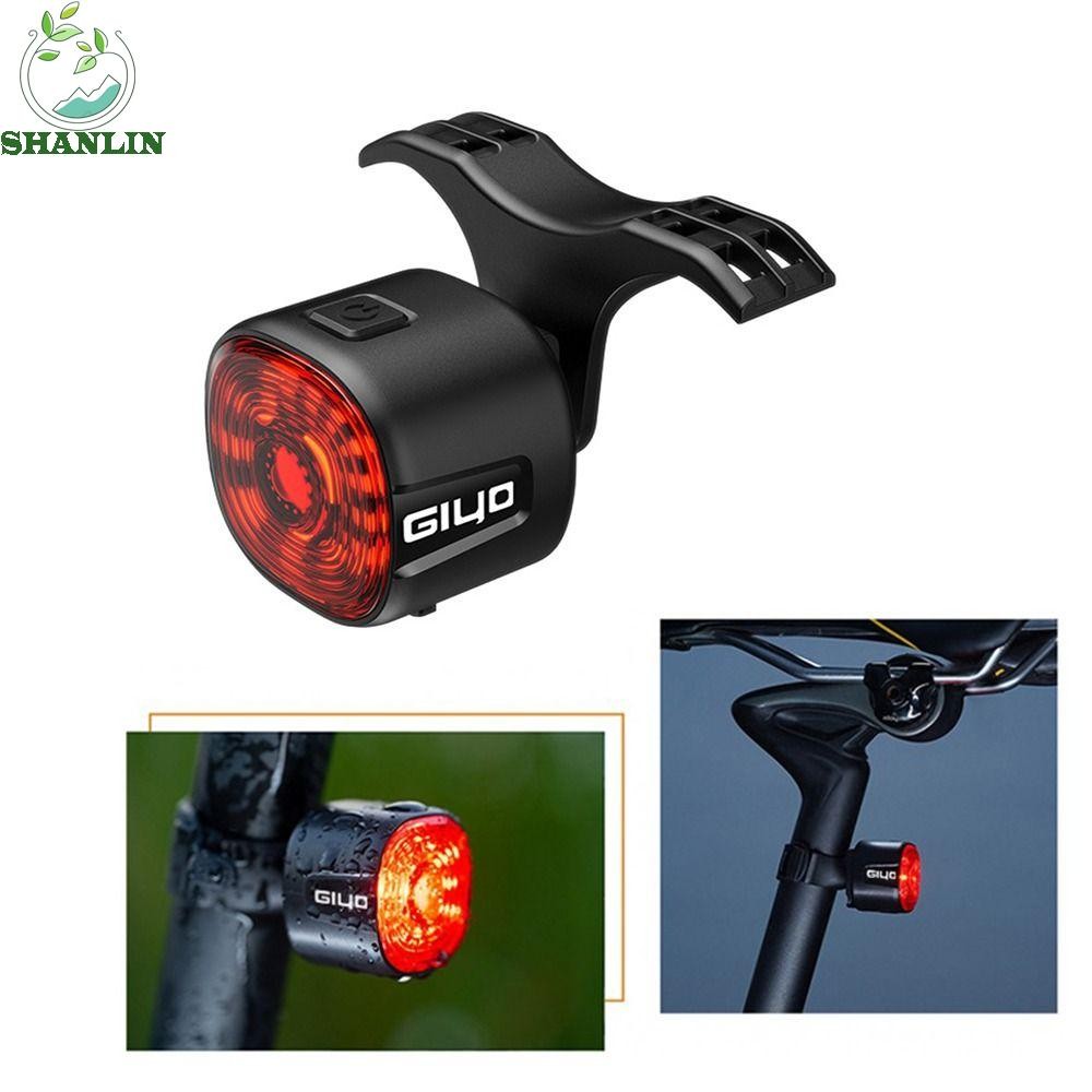 SHANLIN Smart LED Bike Brake Tail Light, Induction IP66 Waterproof ...