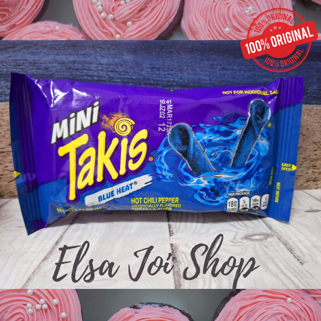 Mini Takis Blue Heat Hot Chili Pepper - 35 Gr | Shopee Malaysia