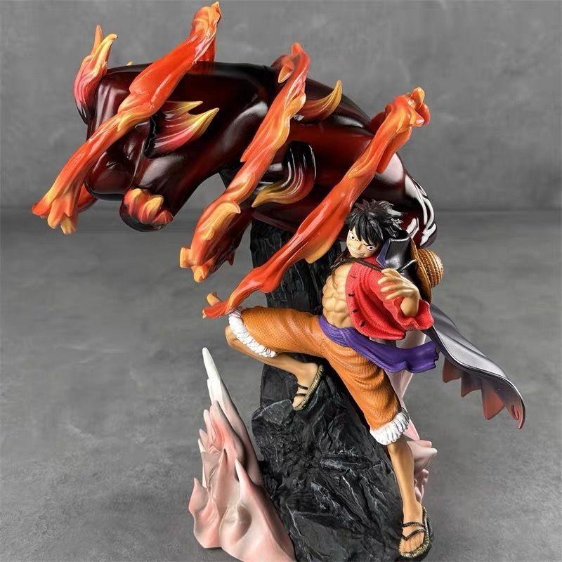 Dummy t13 [Ready Stock] Tiane Ghost Island Luffy 30cm Four-speed Luffy ...