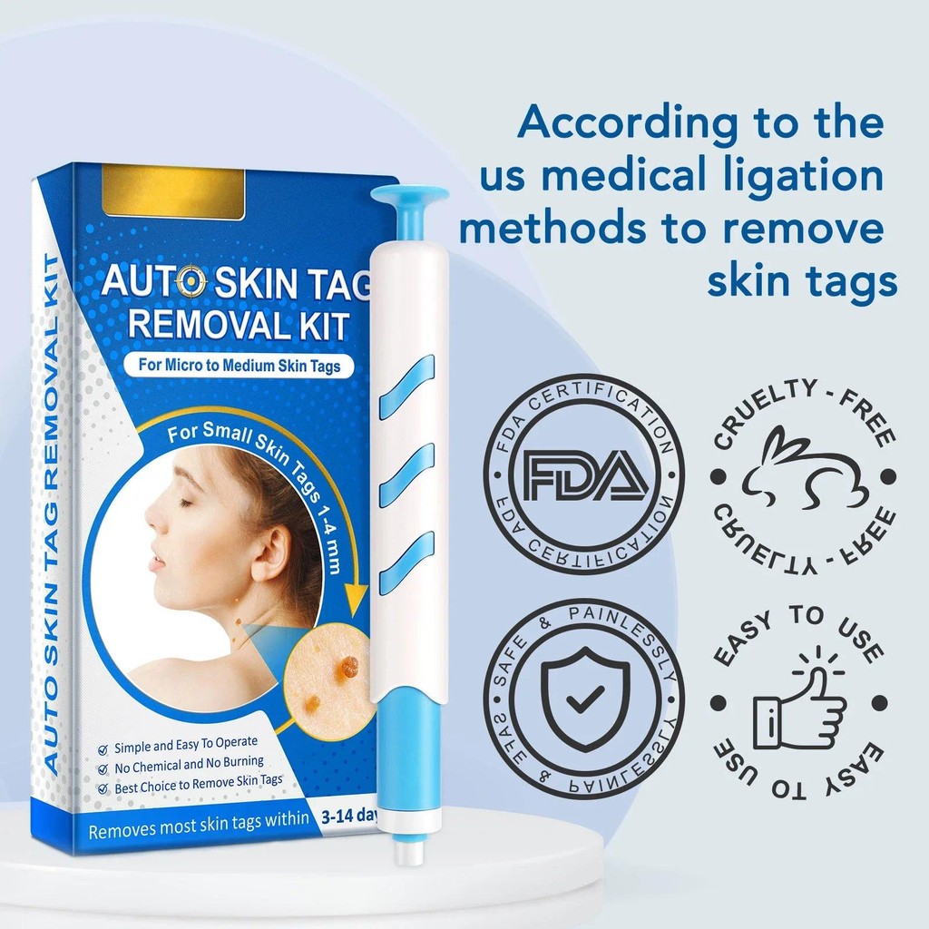 Home Use Painless Safe Skin Tag Mole Wart Spot Removal Equipment for ...