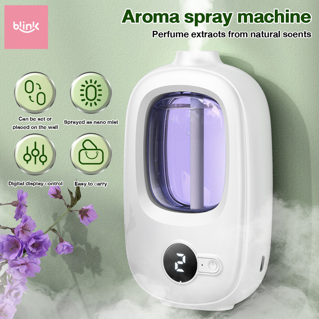 Fragrance Essential oil Dispenser Automatic Aroma Humidifier Wireless ...