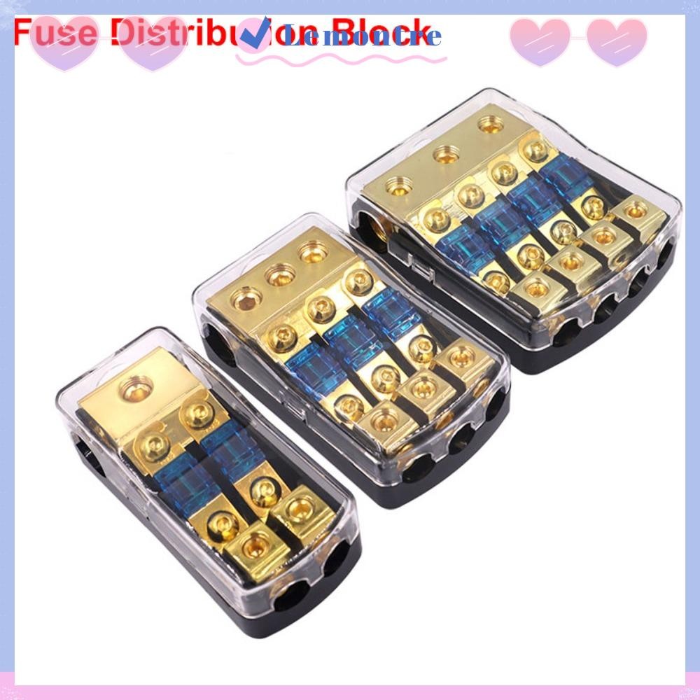 LEMONTRE Insurance Liner, 60A Mini Fuse Distribution Block, Car Audio ...