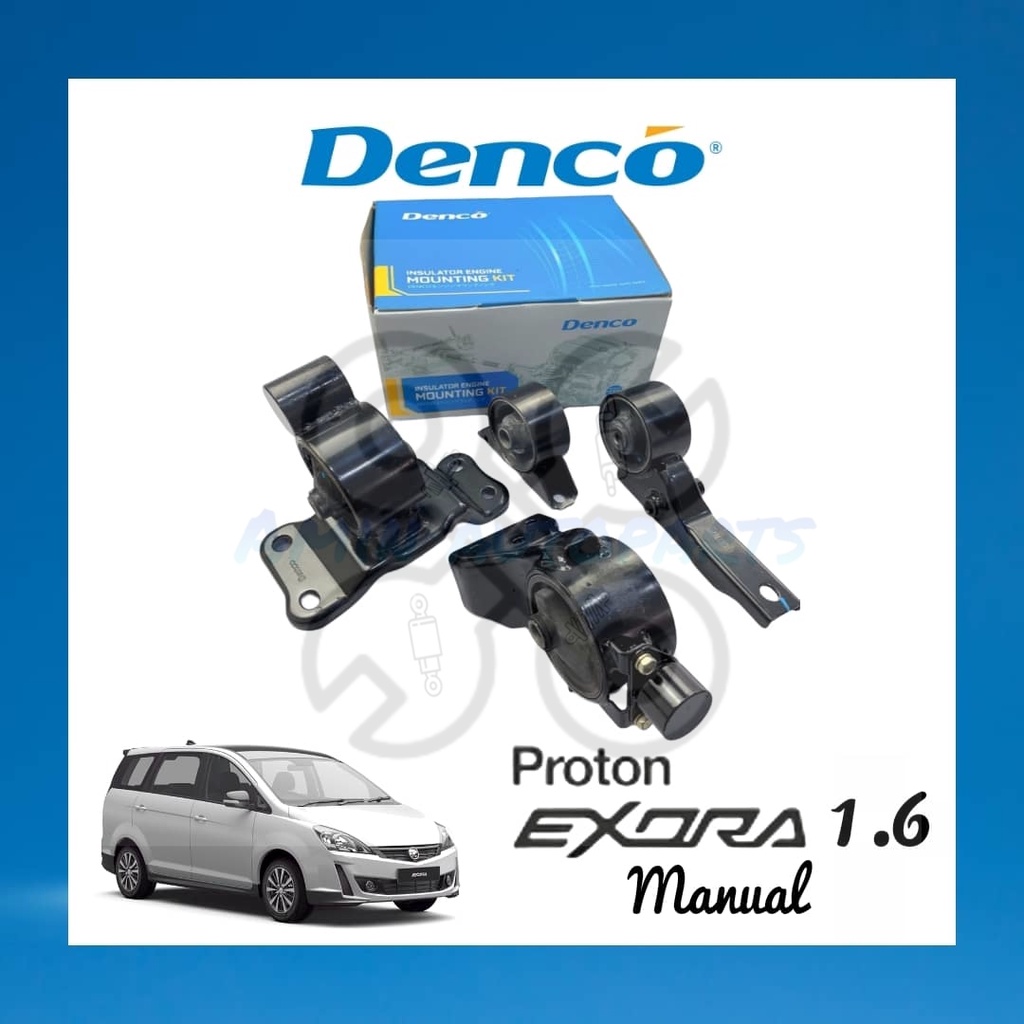 Denco Proton Exora 1.6 (2009~) Engine Mounting Kit Set [Manual ...