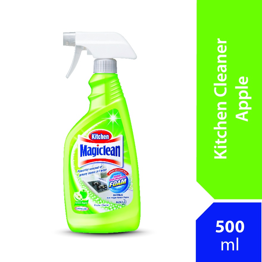 Magiclean Kitchen Cleaner Green Apple Refill (500ml) | Shopee Malaysia