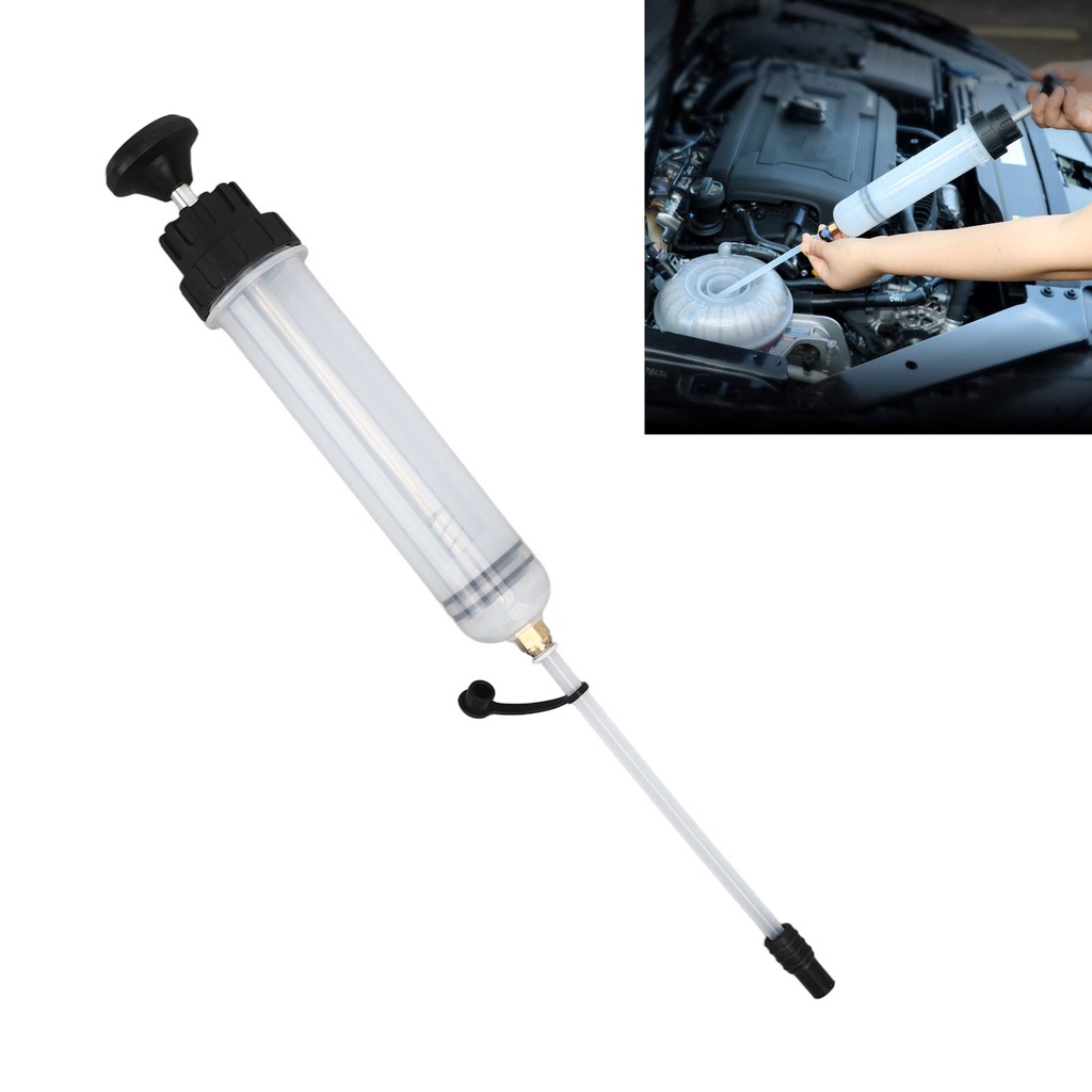 [CSS]200cc Fluid Extractor Manual Oil Extractor Syringe Pump Suction ...