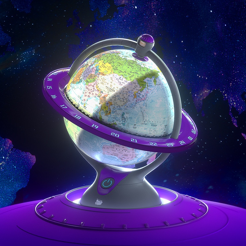 Science can Simulation Globe Time Season Map Science Space World Globe ...