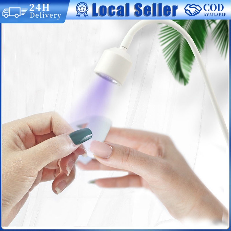 Portable mini USB Nail Lamp LED uv light nail dryer nail art tools ...