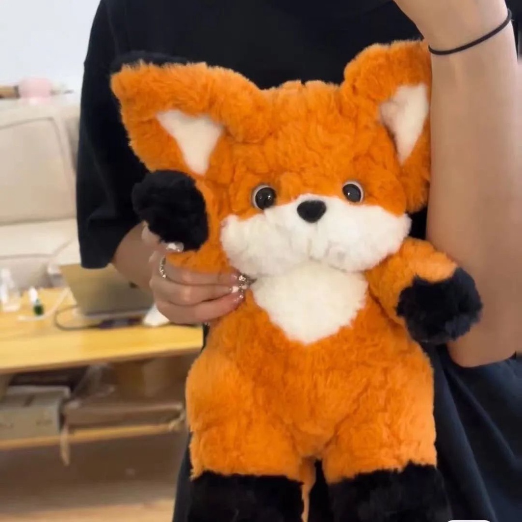 Ready Stock Three Things Set Good Night Fox Big Tail Fox Doll Plush ...