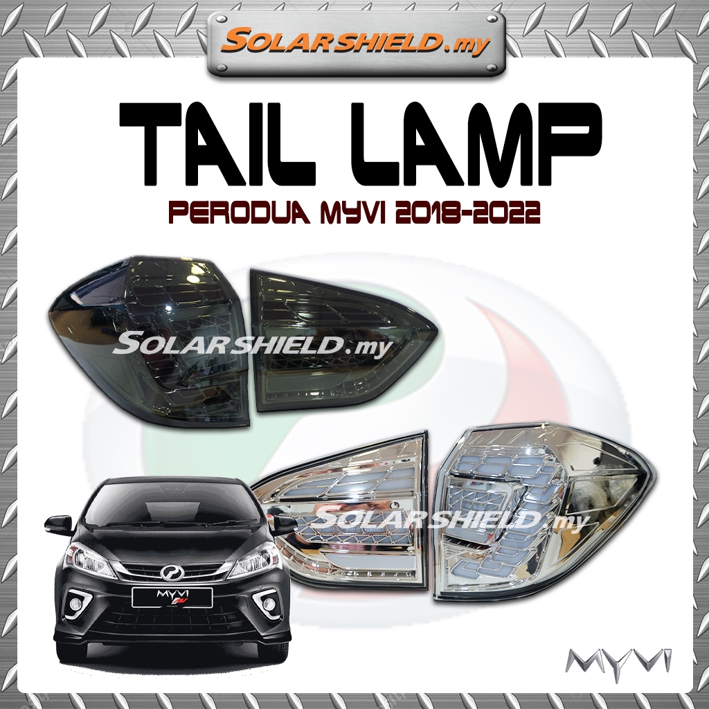 Perodua Myvi 2018-2022 Dragon Scale Tail Lamp With Signal Running ...