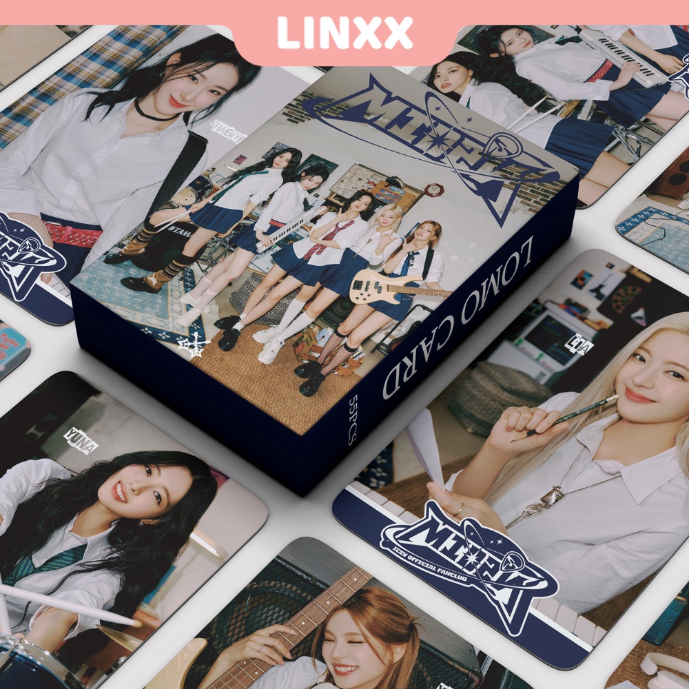 LINXX 55 Pcs ITZY Album Lomo Card Kpop Photocards Postcards Series | Shopee Malaysia