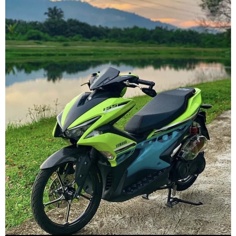 NVX155 V1 AEROX FLOURESCENT YELLOW 2020 COVERSET ORIGINAL THAILAND ...