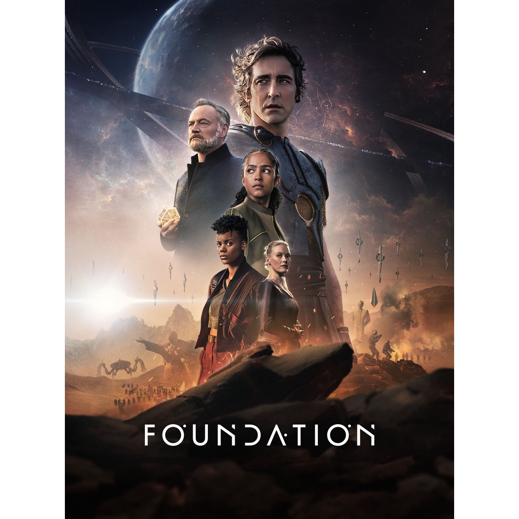 Tv Series Blu ray English Foundation Season 2 (2023) 10 Episode ( 2 Disc ) ( DTS 5.1 ) | Shopee ...