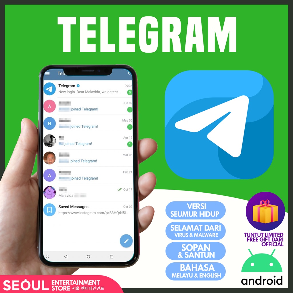 NEW VERSION 🔔 Telegram 🔔 MOD GAME [ANDROID] | Shopee Malaysia