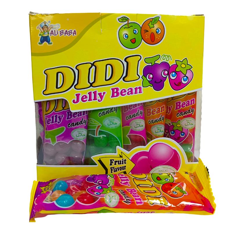 30 Packs Jajan Zaman Budak Didi Jelly Bean Fruit Flavour Candy | Shopee ...