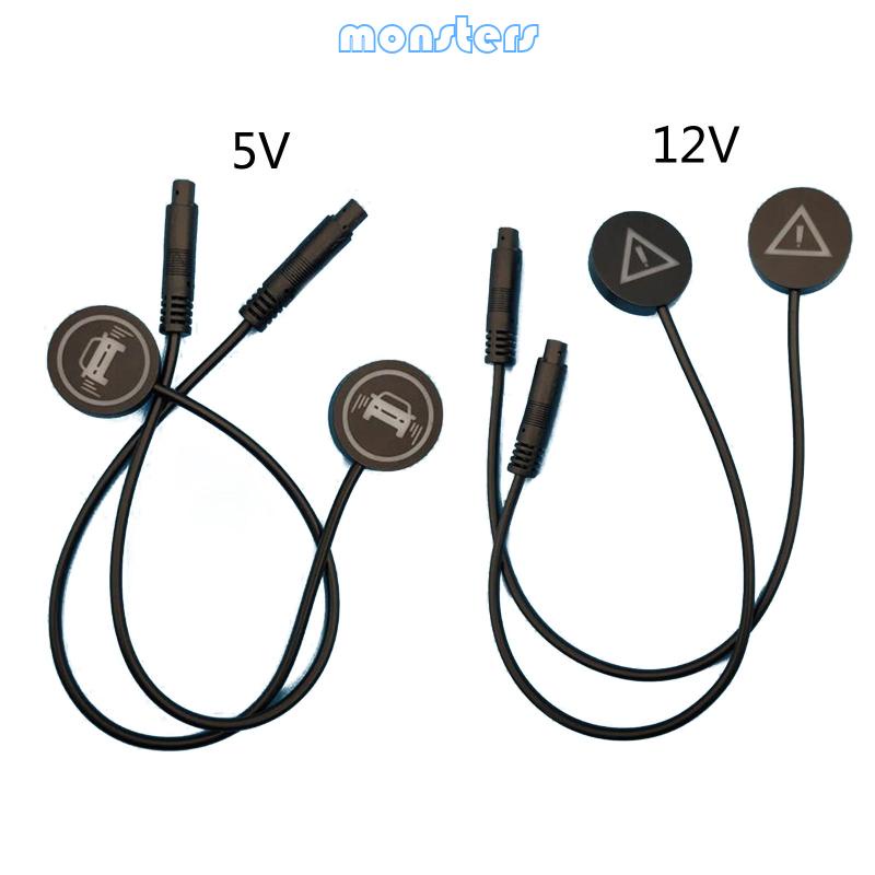 Mon 2Pcs Car Blind Spot Detection System bsd Warning Light Distance ...